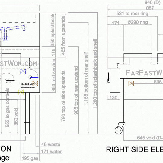 Wok cooker range heavy duty | Far East 威遠企業